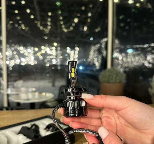 LED лампы H4  500% к свету