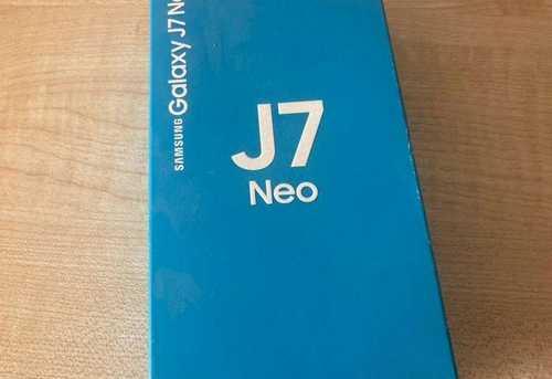 Samsung Galaxy J7 NEO SM-J701F/DS Gold Коробка