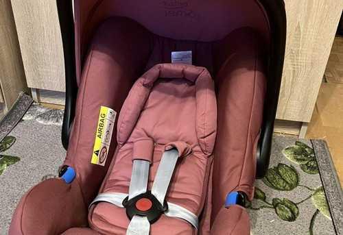 Автокресло britax romer baby safe br wine rose