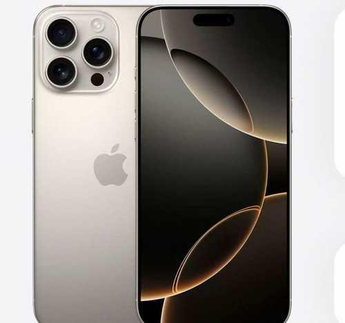 iPhone 16 Pro Max 1Tb, SIM   eSIM (Натуральный титан)