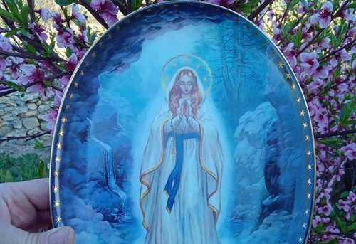 Коллекционная тарелочка Madonna von Lourdes