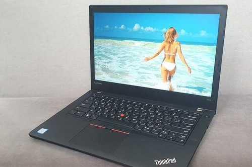 Прочный Мощный ThinkPad T470 i5-7300U озу8 SSD256