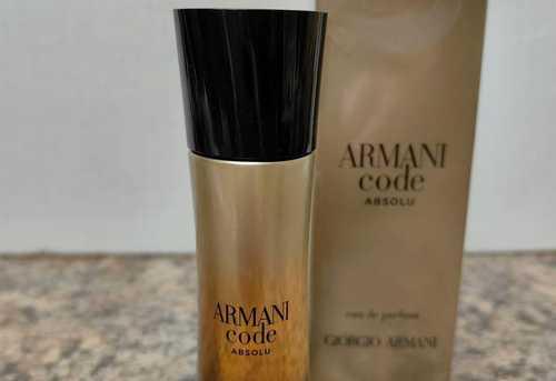 Женская парфюмерная вода Armani code