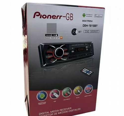 Автомагнитола Pioneer 1DIN DEH- 181SBT