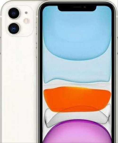 смартфон apple iphone 11 128gb (белый)