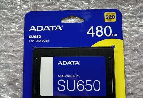 NEW SSD Диск Накопитель adata Ultimate SU650 480gb