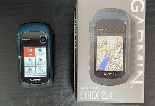 Навигатор Garmin eTrex 22x с картой РФ