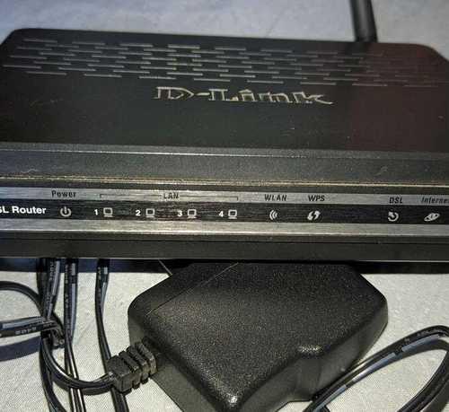 Маршрутизатор D-Link DSL-2640U