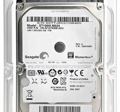 Жесткий диск hdd 1 тб