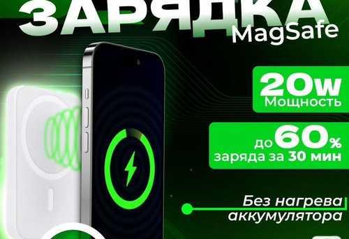 Беспроводной повербанк MagSafe 10000mAh