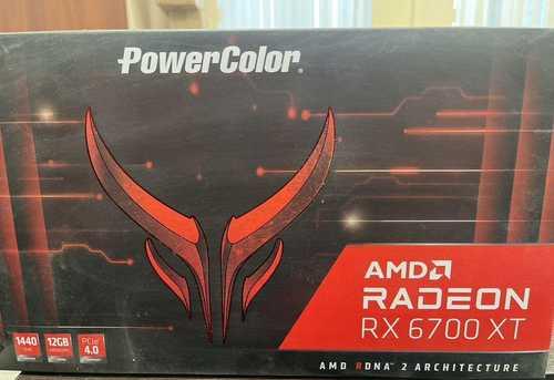 Видеокарта RX 6700 XT Power Color Red Devil 12Gb