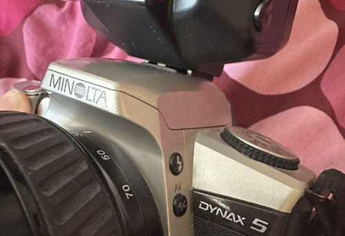Пленочный фотоаппарат Minolta dynax 5