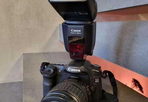 Зеркальный фотоаппарат Canon 40D + вспышка