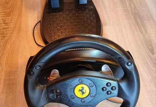 Игровой руль с педалями Thrustmaster Ferrari RW