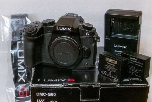 Panasonic Lumix G80 с пробегом 1700