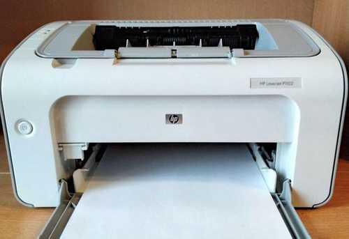 Принтер HP LaserJet P1102 + картриджи