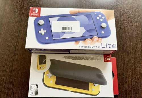 Nintendo Switch Lite + Flip Cover