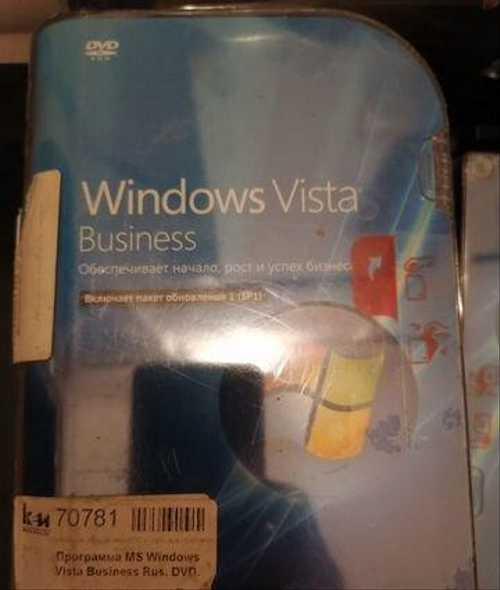 Microsoft Windows vista с ключем