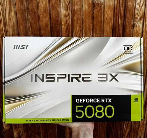 Видеокарта MSI RTX 5080 inspire 3X OC 16G