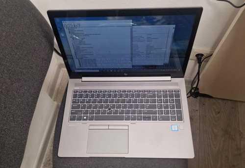 Hp zbook 15u g5 15.6 full ips tuoch/i7/32/Radeon p