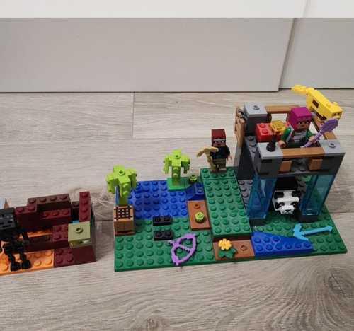 Lego minecraft 21158 лего майнкрафт