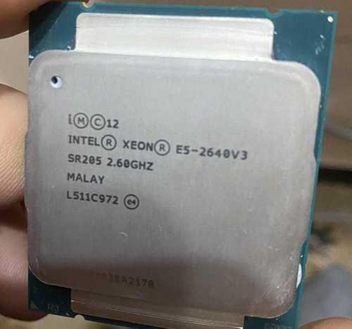 Процессор xeon e5 2640 v3