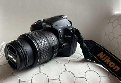 Зеркальный фотоаппарат nikon d3200 HD