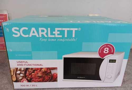 Микроволновая печь scarlett новая