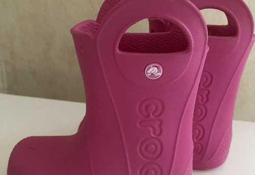 Резиновые сапоги crocs c 11