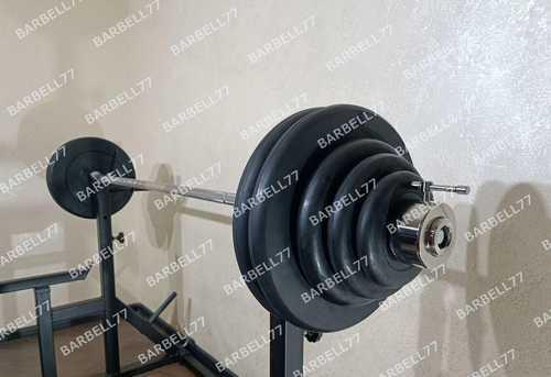 Штанга олимпийская 122 кг MB Barbell гриф 1.8 м