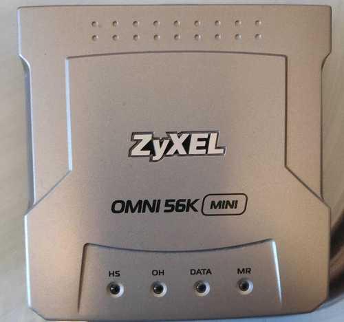 Модем zyxel omni 56k mini