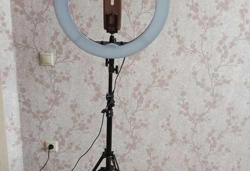 Кольцевая лампа диаметр 50 см