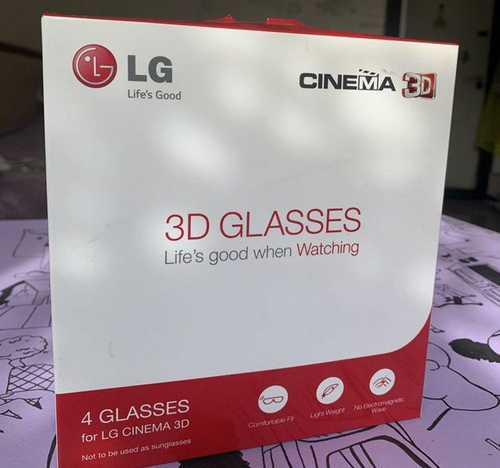 3D очки для телевизора lg