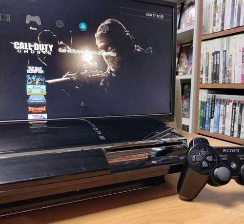 Sony PS3 cechc08 60Gb 4.87 10 Игр