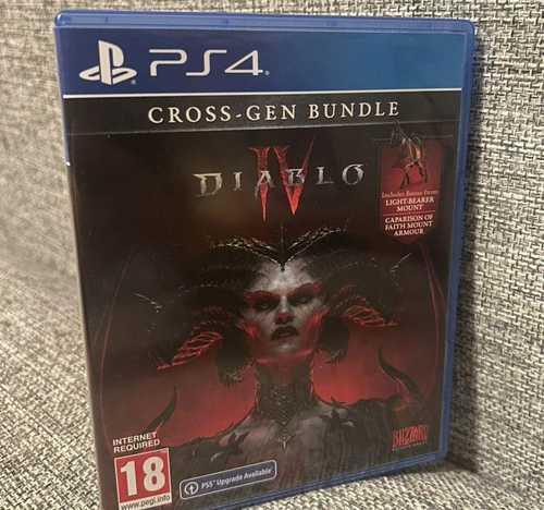 Diablo 4 ps4 диск