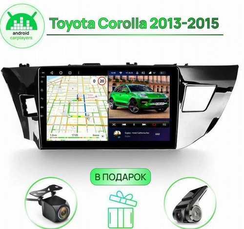 Андроид Магнитола 3/32 IPS Toyota Corolla E160/170