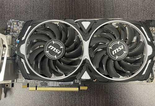 Видеокарта rx580 8gb msi armor