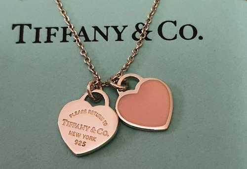 Подвеска Tiffany с эмалью оригинал