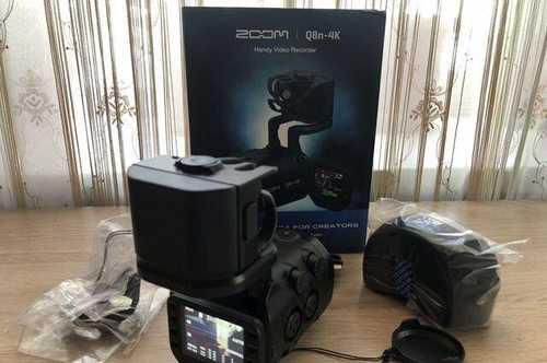 4K Видеокамера zoom q8n-4k / 4Track Audio recorder