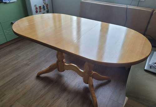 Кухонный деревянный стол 120х80