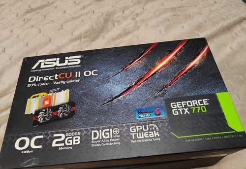 Видеокарта Asus GeForce GTX 770 2gb