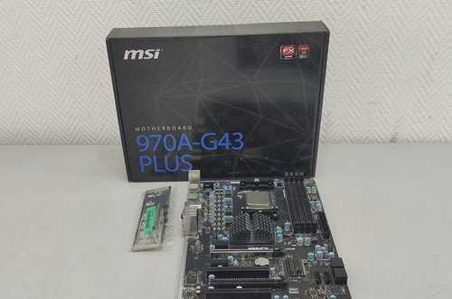 Комплект MB sAM3+ MSI + AMD FX-4300