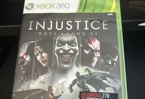 Игра для приставки xbox 360 injustice