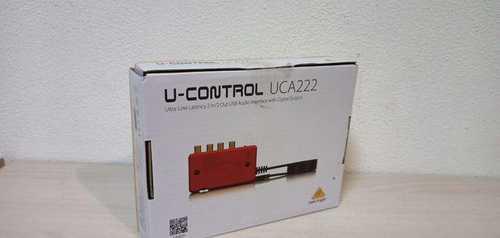 Внешняя звуковая карта behringer U-control UCA222