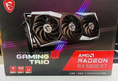 Видеокарта Msi GamingX Trio RX6800XT 12GB