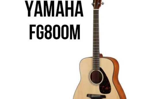 Акустическая гитара yamaha FG800M