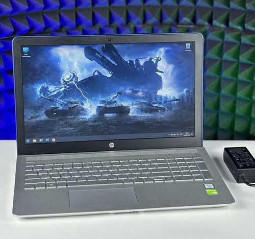 Игровой ноутбук HP Pavilion i5/GeForce/8RAM/SSD