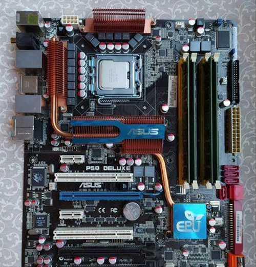 Asus P5Q Deluxe + Q9550 + 4Gb RAM + Big Typhoon