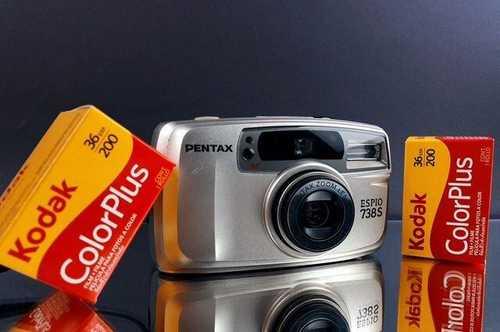 Пленочный фотоаппарат Pentax Espio 738s