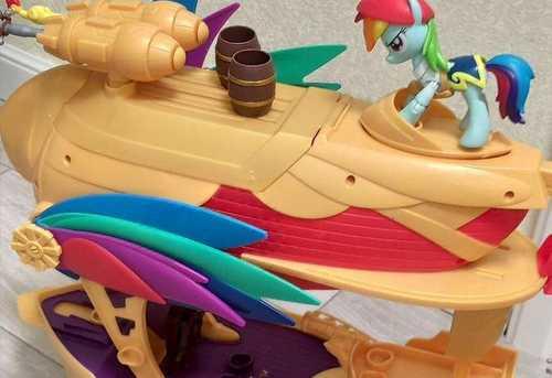 Корабль игровой пони pony. My little pony